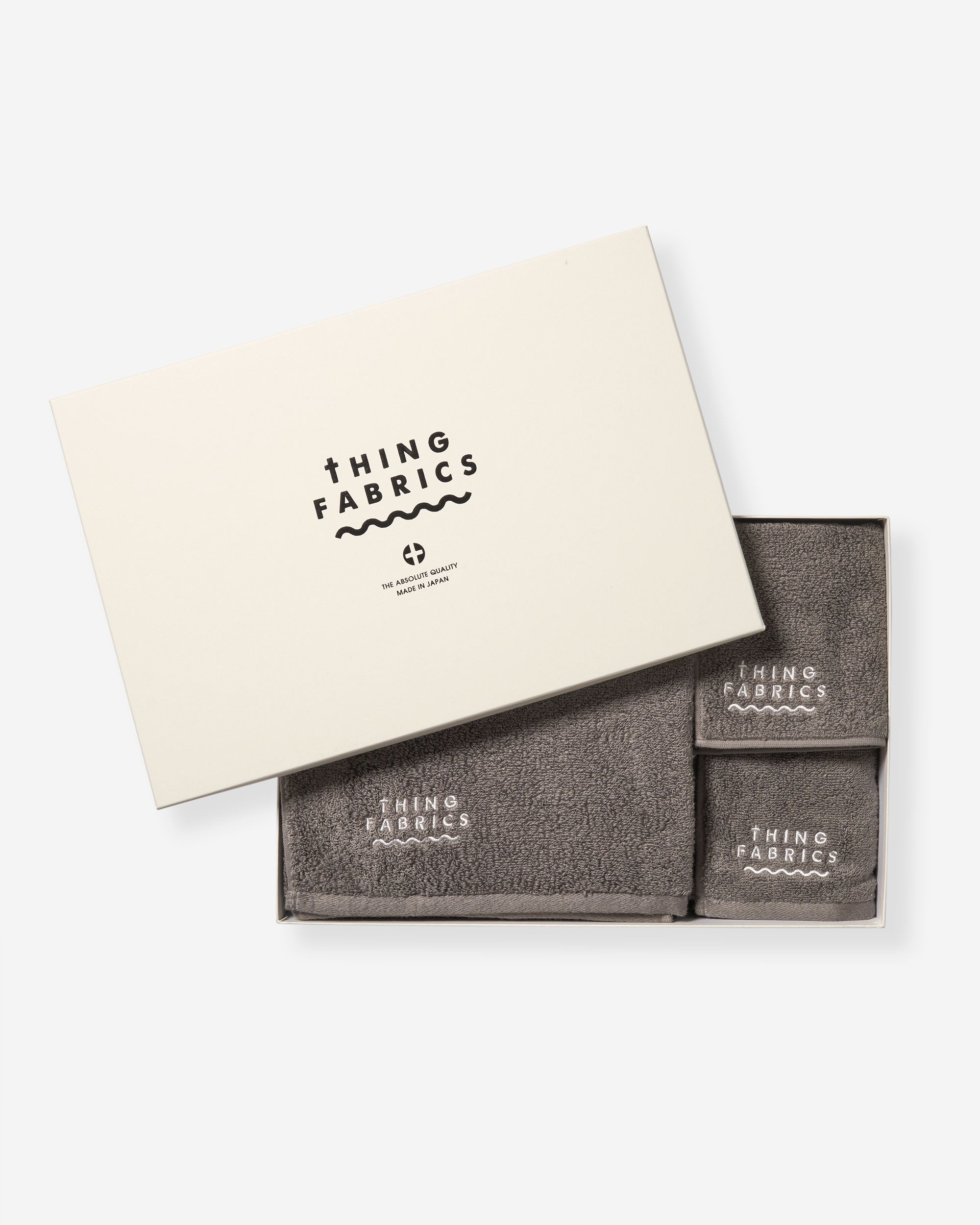 TIP TOP 365 Towel Gift Box - Grey – Rhythmic Tones